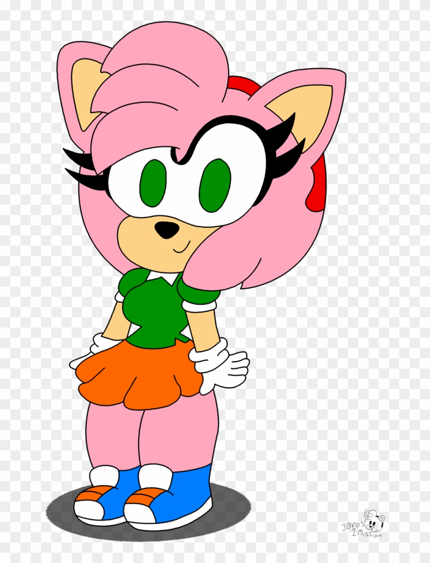 [request] Modern Amy In Classic Amy Clothes By 3bros1mission - Cartoon ...